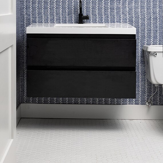 Color Wheel Mosaic - Matte Arctic White