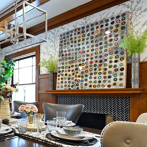 Color Wheel Mosaic - Matte Black