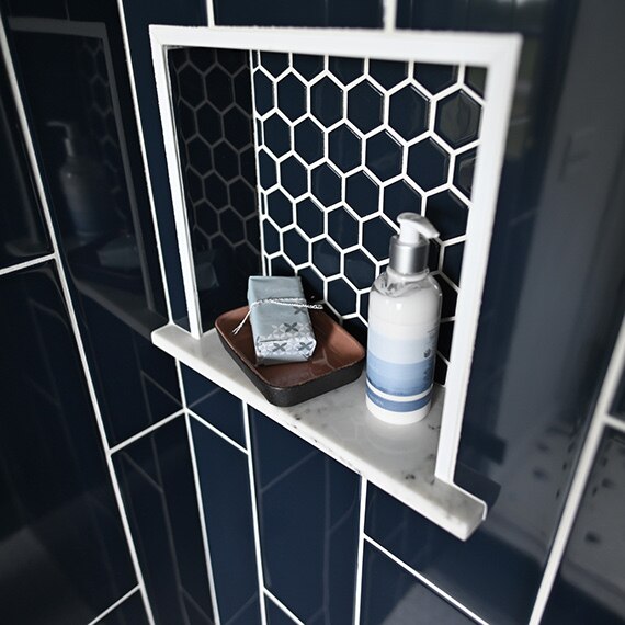 Color Wheel Mosaic - Navy