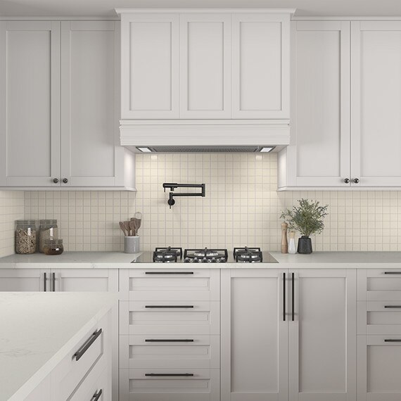 Color Wheel Mosaic - Biscuit