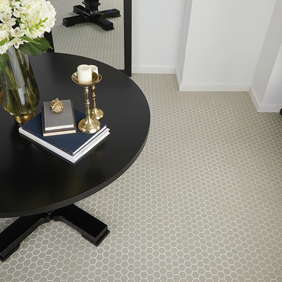 Color Wheel Mosaic - Matte Architectural Gray