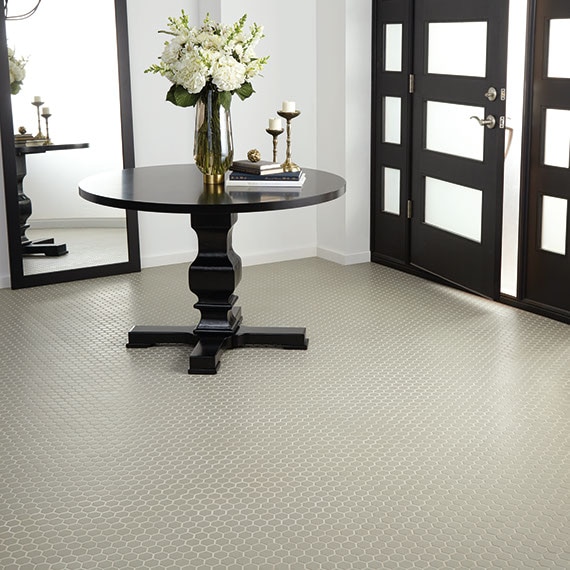 Color Wheel Mosaic - Matte Architectural Gray