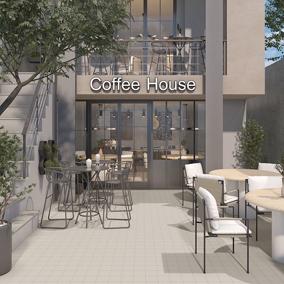 Quarry Tile - Red Blaze