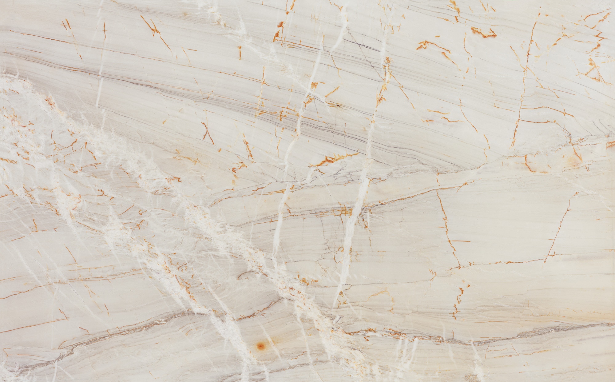 Natural Quartzite - Natural Stone Slab - Tahitian Cream