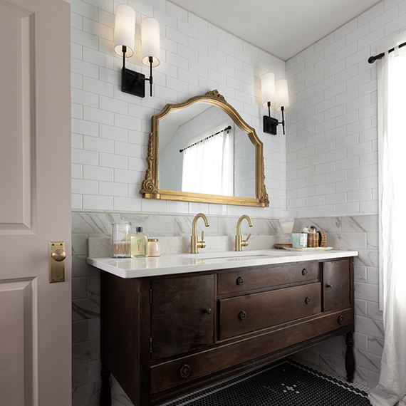 ONE Quartz - Marble Look - Liberty Gold