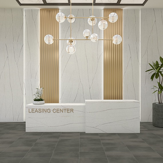 ONE Quartz - Marble Look - Monument White