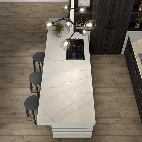 ONE Quartz - Marble Look - Monument White