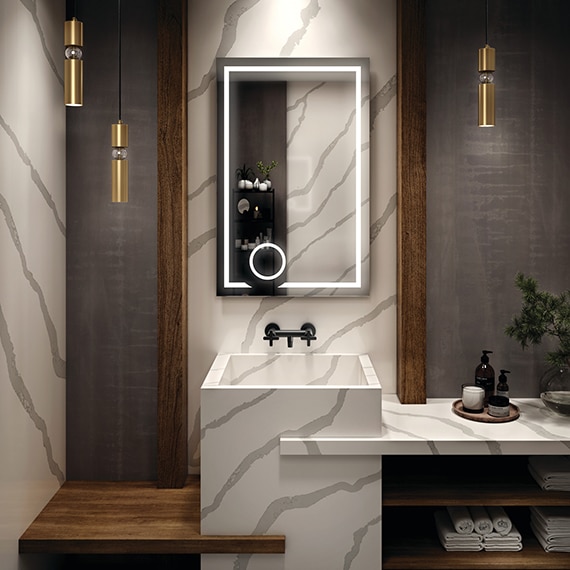 ONE Quartz - Marble Look - Statuary Unity