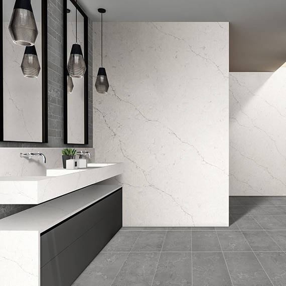 ONE Quartz - Marble Look - Valor White