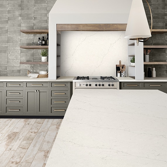 ONE Quartz - Marble Look - Valor White