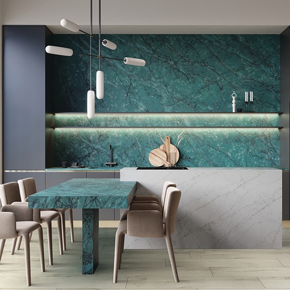 ONE Quartz - Marble Look - Amazonite