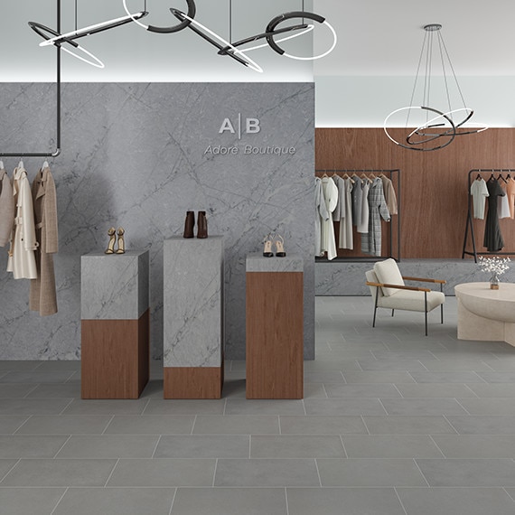 ONE Quartz - Marble Look - Amazonite Grey