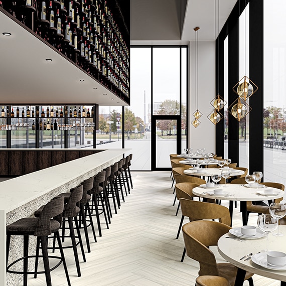 ONE Quartz - Marble Look - Liberty Calacatta