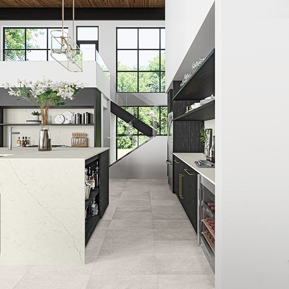 ONE Quartz - Marble Look - Freedom Calacatta