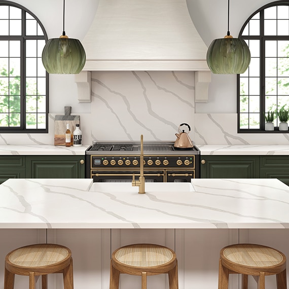 ONE Quartz - Marble Look - Statuary Unity