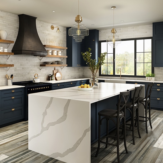 ONE Quartz - Marble Look - Statuary Glory