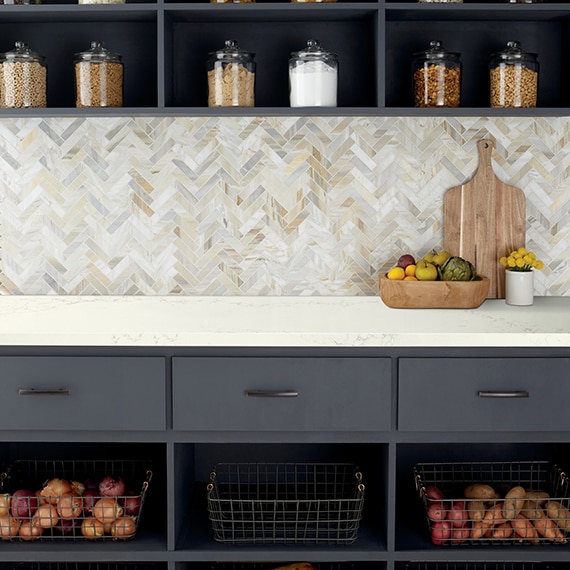 ONE Quartz - Marble Look - Liberty Gold