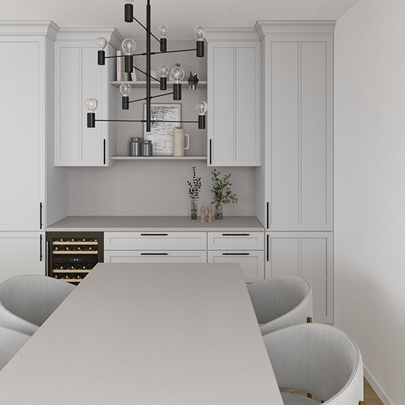 ONE Quartz - Monochromatic Look - Simply Grey