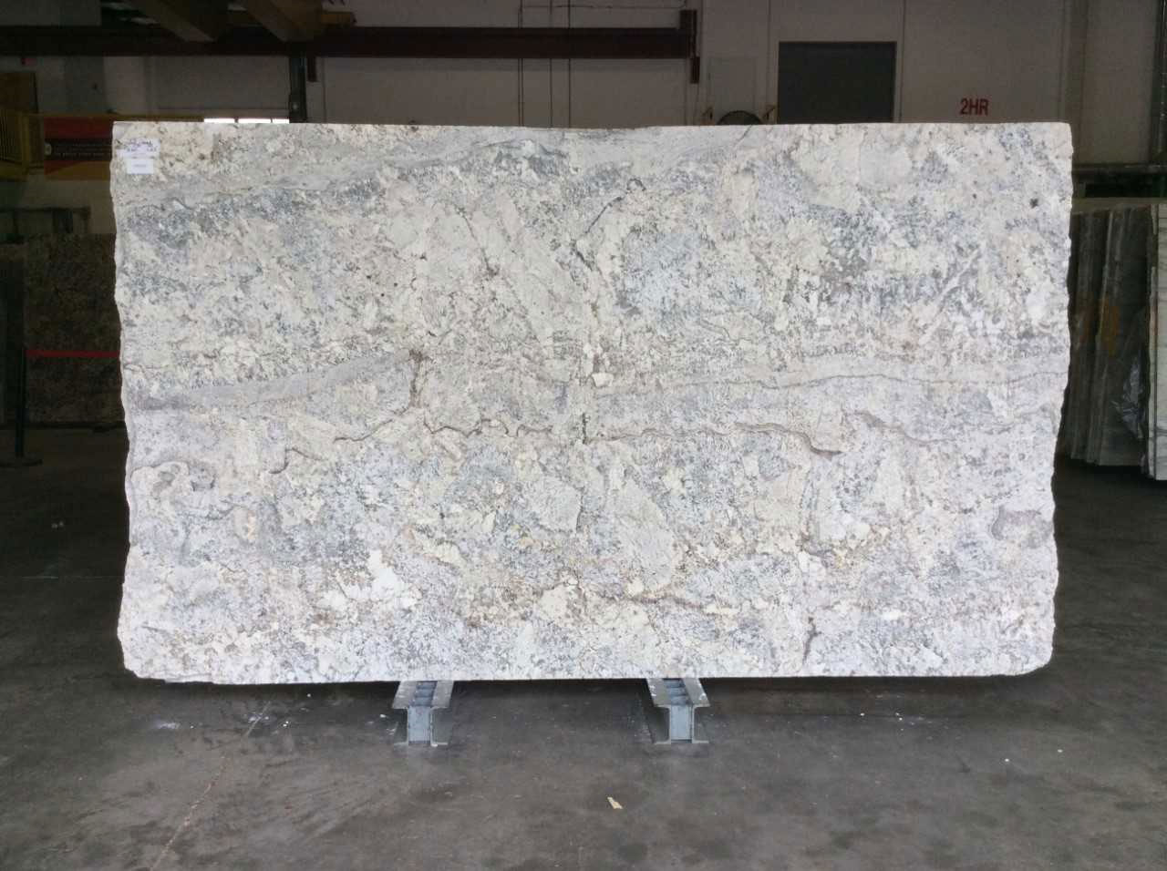 Granite - Natural Stone Slab - White Spring