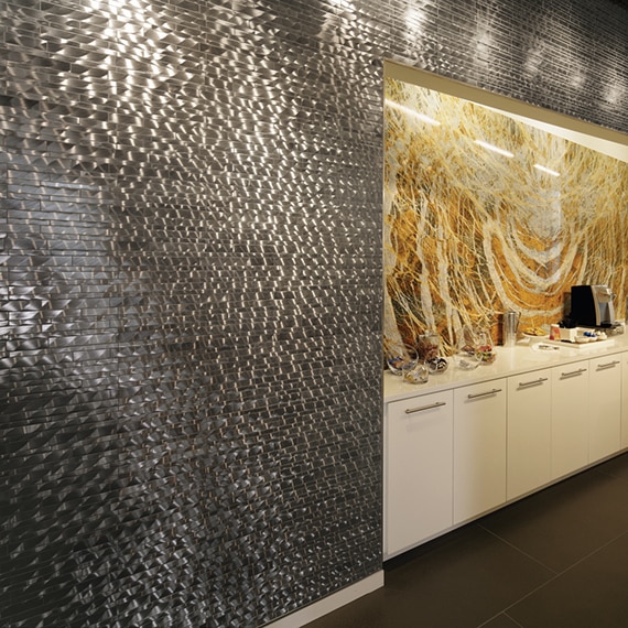 Metallic Look Tile Inspiration | Daltile